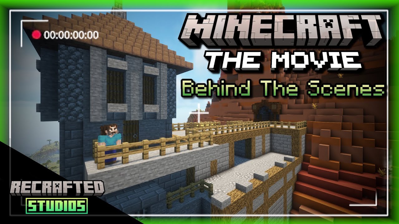 Behind The Scenes of "A Minecraft Movie" in Minecraft! (Map Tour) - YouTube