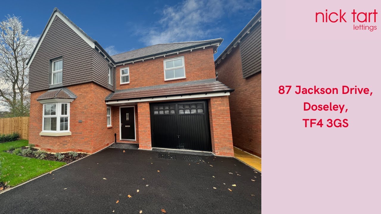 Brand New 4 Bedroom Detached House to Rent in Doseley, Telford - 87 ...