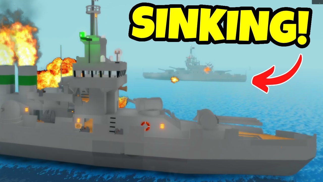 Playing MOST REALISTIC SHIP BATTLE SIMULATOR! - Roblox - YouTube