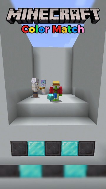 Minecraft Color Match - YouTube
