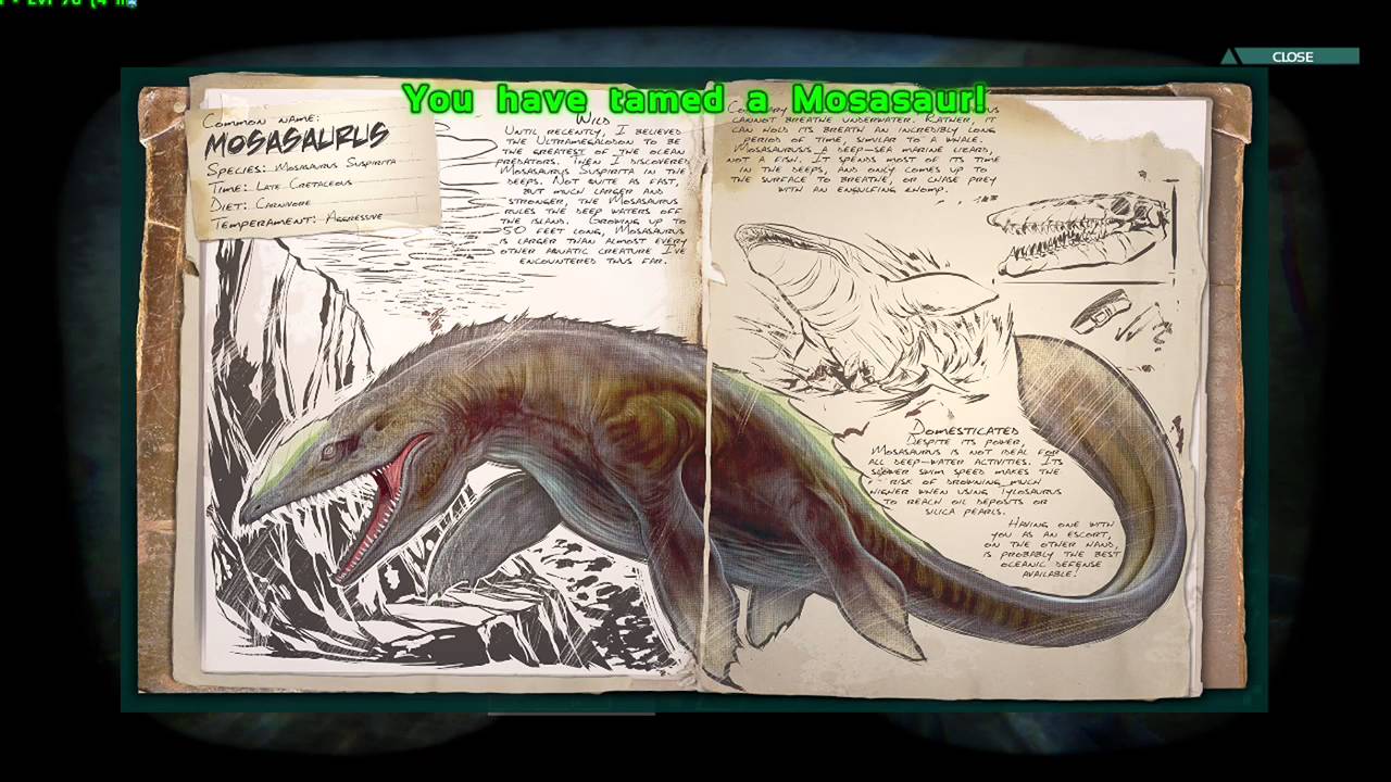 WE TAMED A MOSASAUR!!! ARK: SURVIVAL EVOLVED (XBOX - YouTube