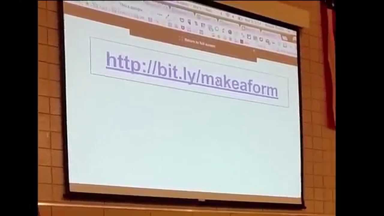 Make A Form - Google Demo Slam - YouTube