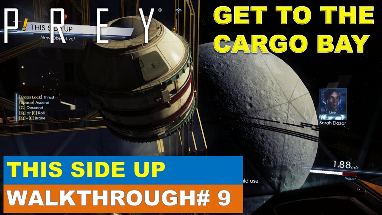 Prey Gameplay Wakthrough 9: This side up (Talos 1 Exterior) [Written ...