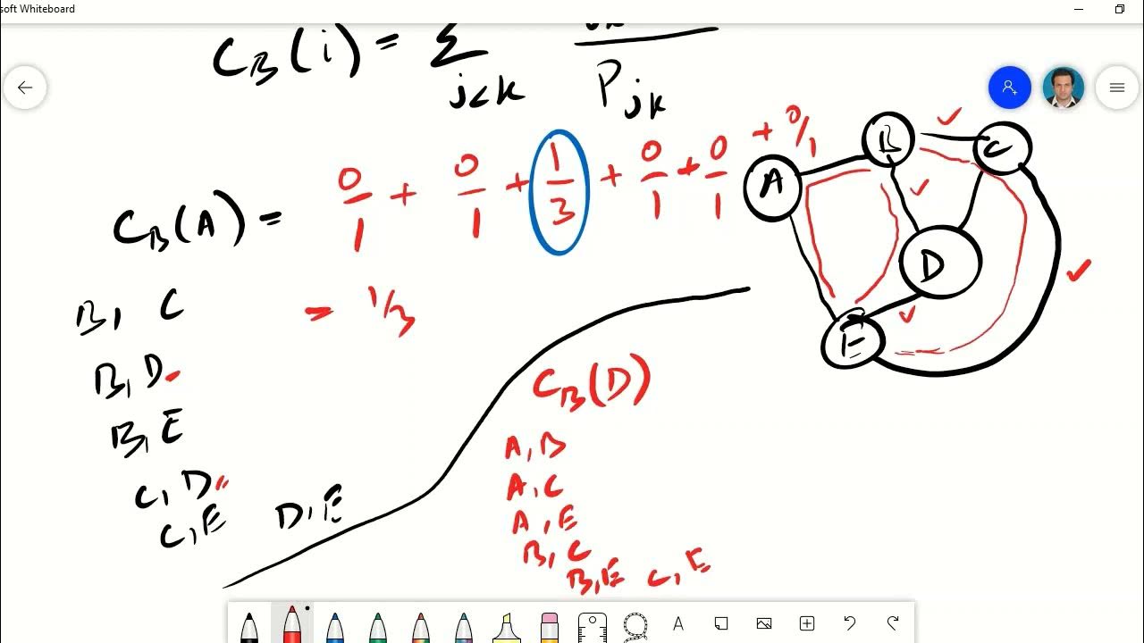 Link Analysis: Betweenness centrality - YouTube
