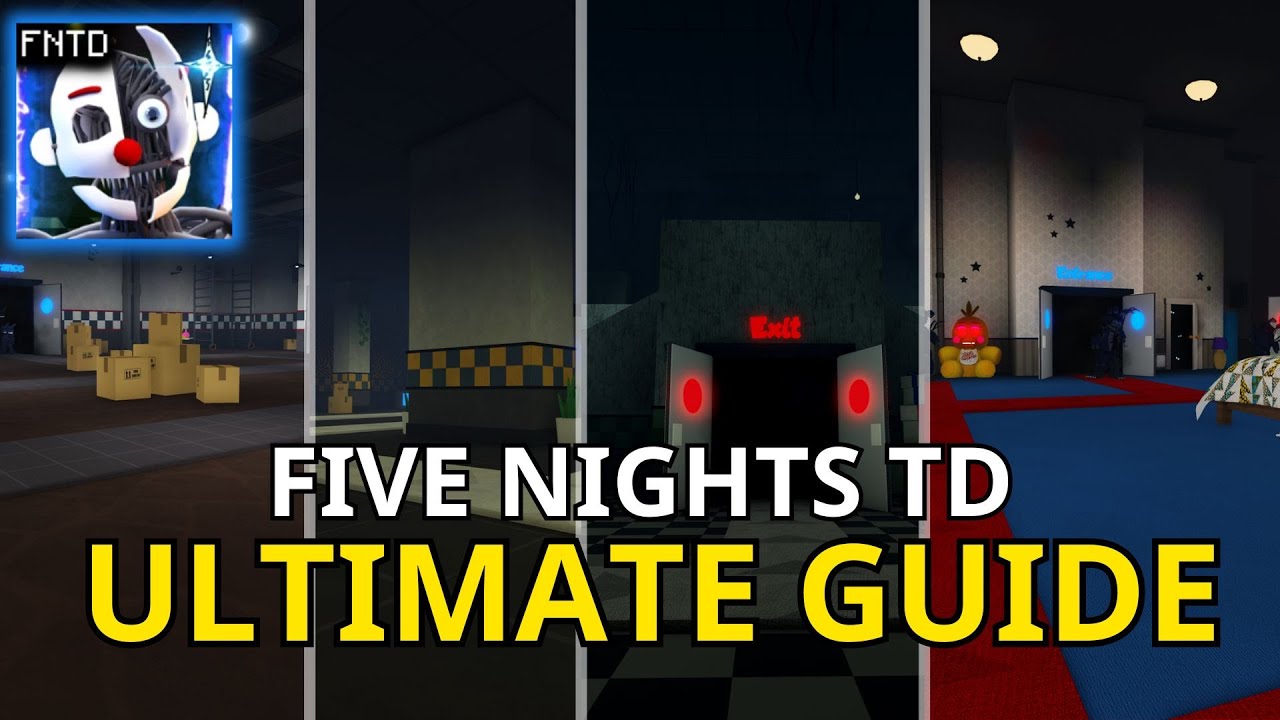 Ultimate Guide For All Games In FNTD| Five Nights TD - YouTube