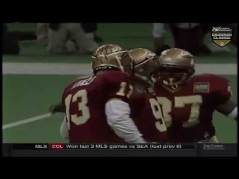 Seminole Moment: Warrick Dunn's 73-Yard TD Pass to 'OMar Ellison vs ...