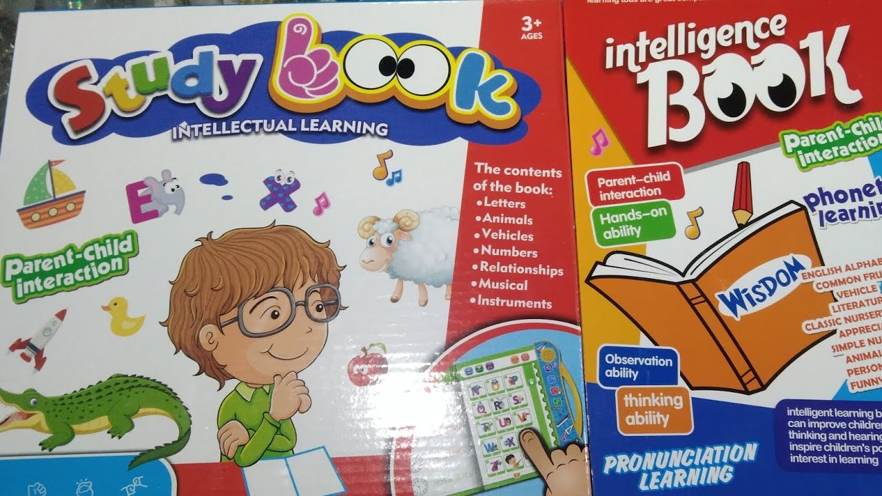 new electronic study book intellectual learning unboxing and review, - YouTube