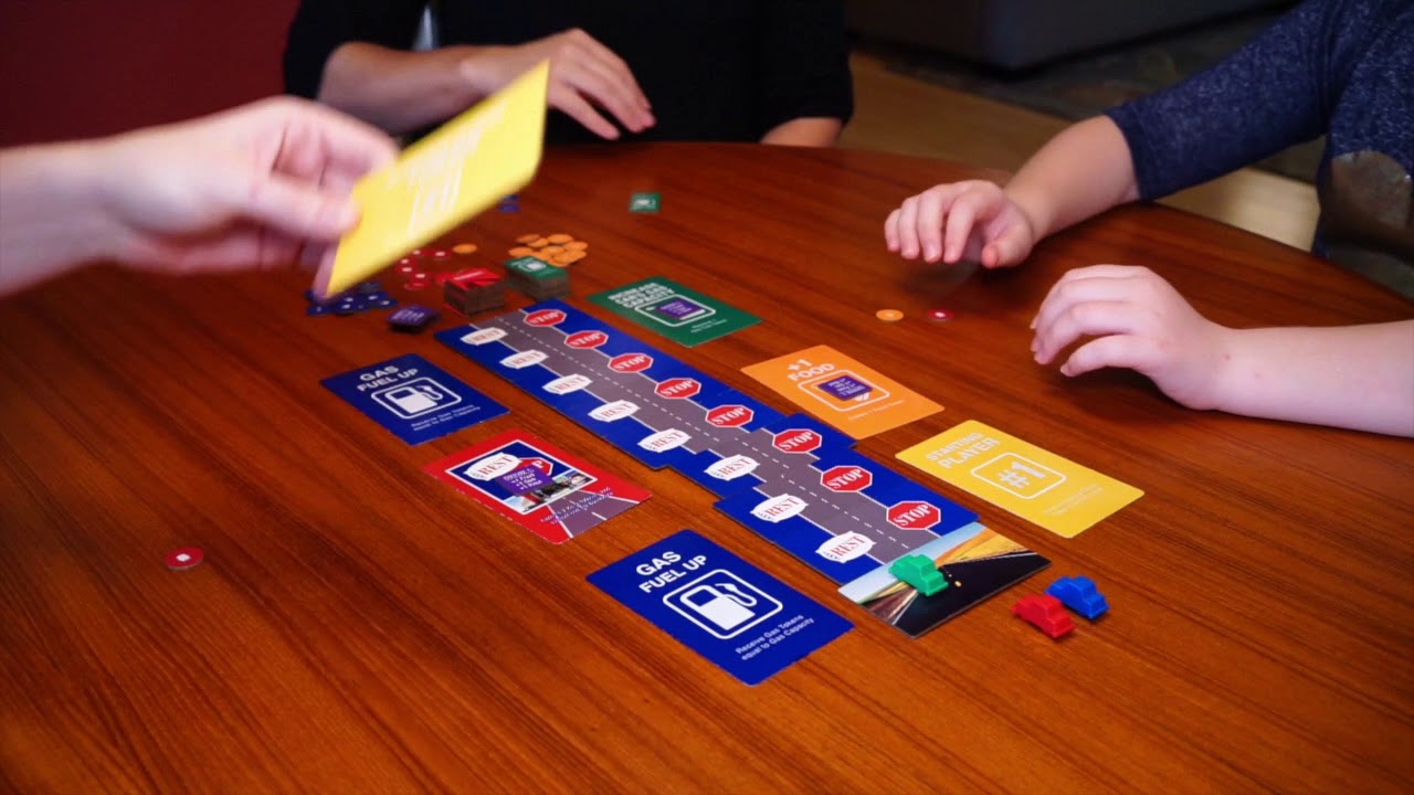 REST STOP Board Game Rules - YouTube