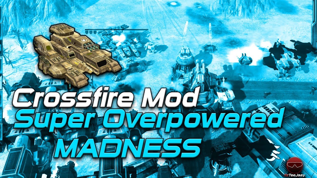 Crossfire Mod | C&C 3: Tiberium Wars | 1v1 vs Brutal Ai , Skirmish ...