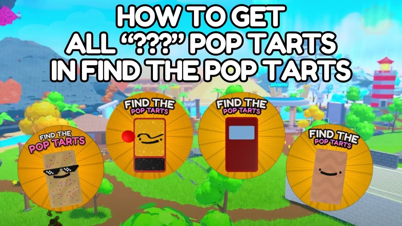 How To Find All "???" Pop Tarts | Find The Pop Tarts - YouTube