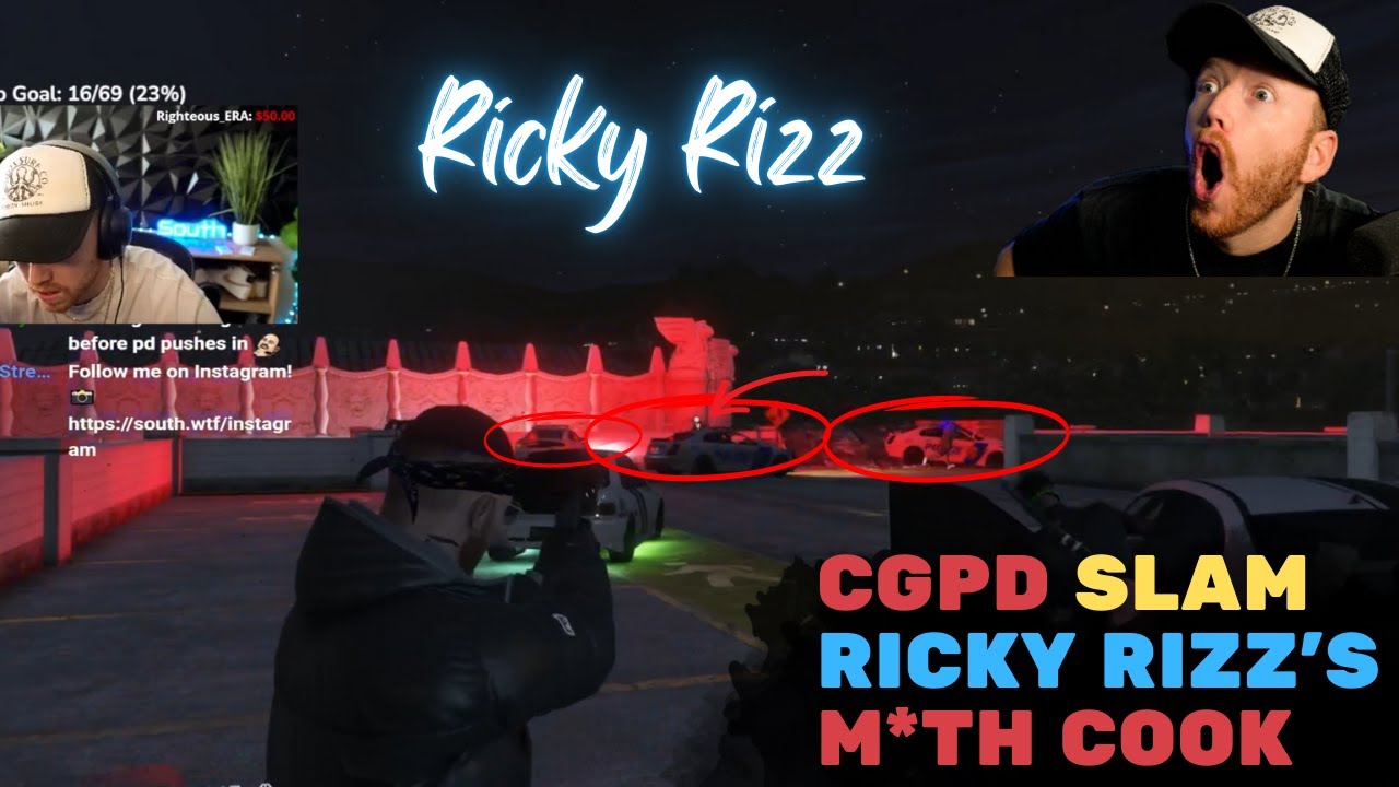 CG PD SLAM Ricky Rizz for a M*th Cookout & ends in CRAZY SH**TOUT! 🫡 # ...