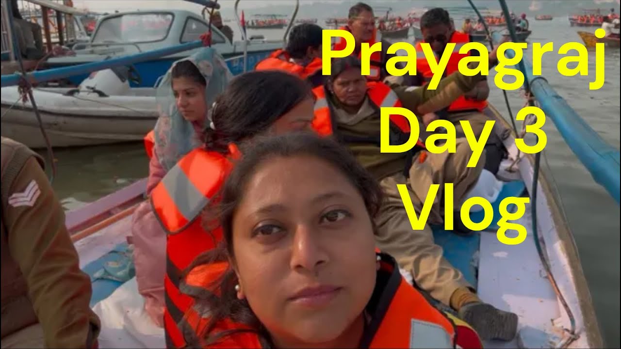 MahaKumbh 2025 Prayagraj Day 3 Vlog part 1 On the day of Mouni Amavasya Sahi Snan (29th January ...