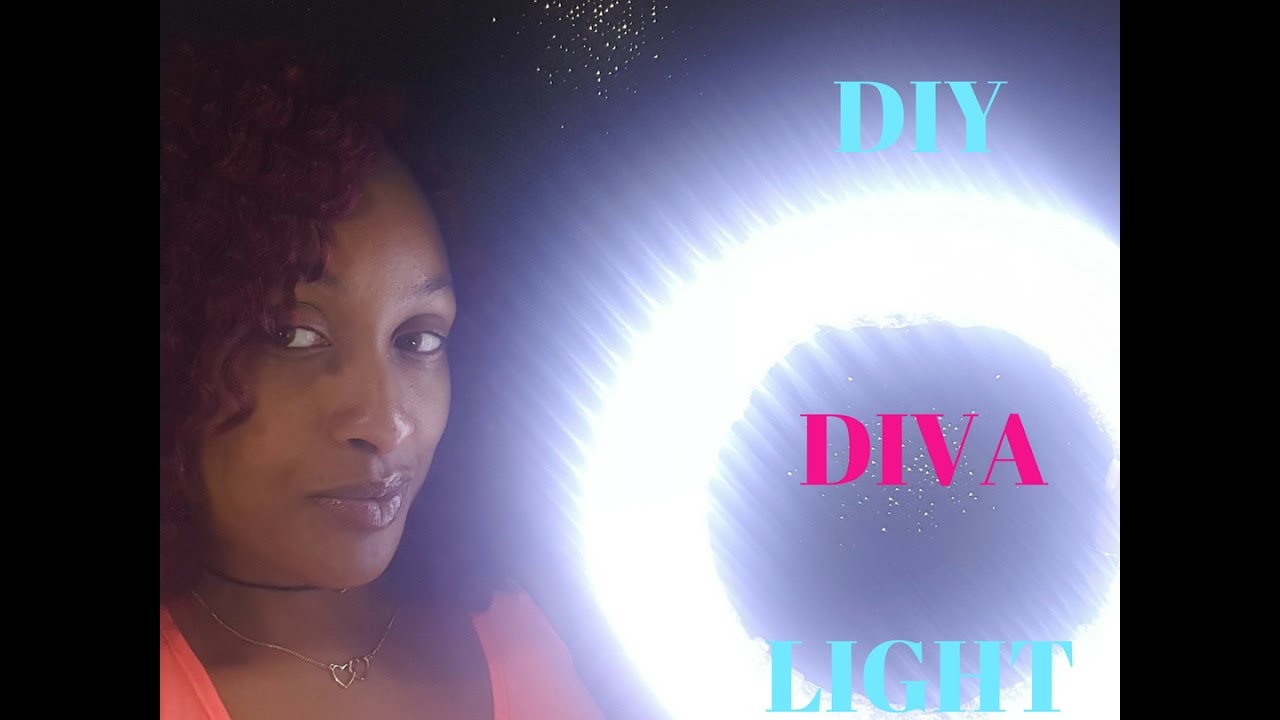DIY Diva Ring Light| Under $25 - YouTube