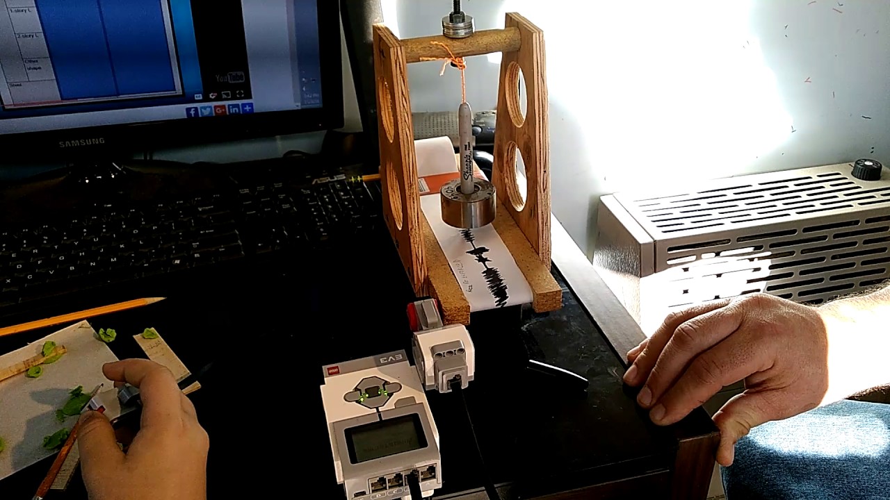 Seismograph science lab - YouTube