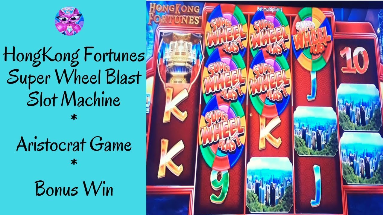 Hong Kong Fortunes Super Wheel Blast Slot Machine - Bonus Win - Ms ...