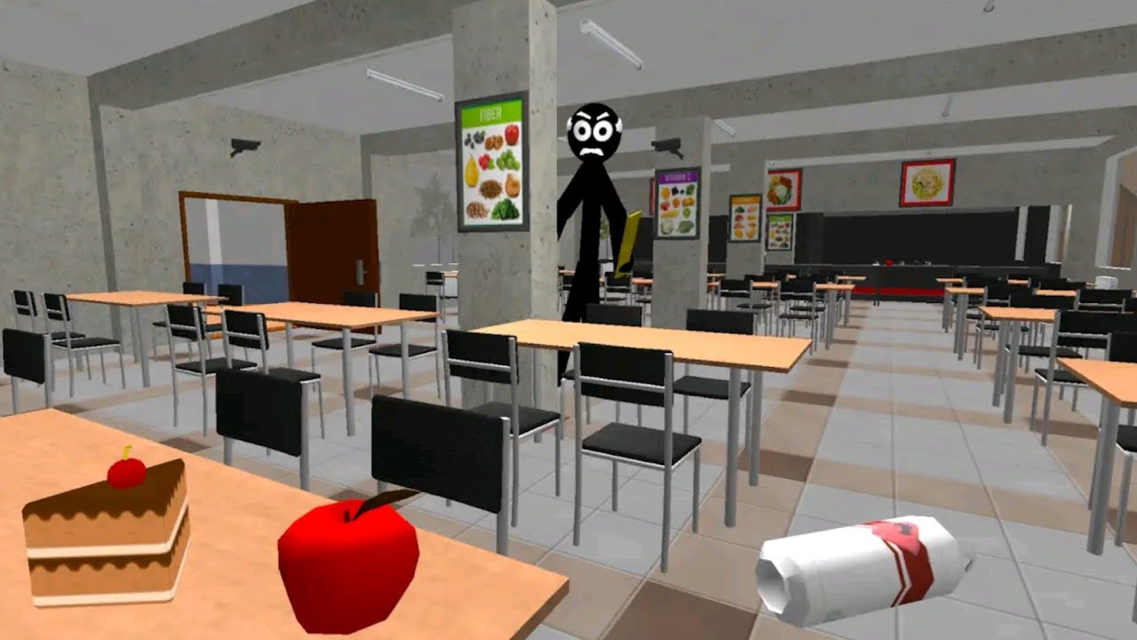 Stickman School Neighbor - Level 3 - Gameplay Walkthrough - YouTube