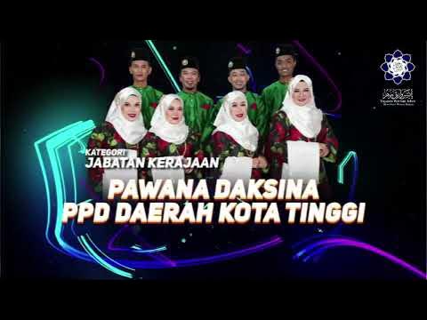 NAIB JOHAN PERTANDINGAN ZAPIN JABATAN KERAJAAN FESTIVAL TARI RAKYAT JOHOR 2023 PAWANA DAKSINA ...