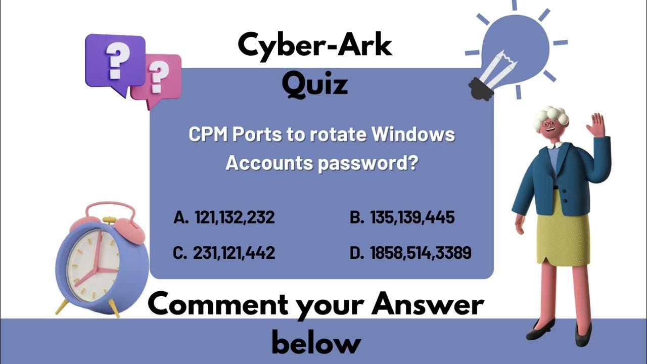 Cyberark Quiz Part 18 Cyberark Interview And Questions Secapps Learning Youtube