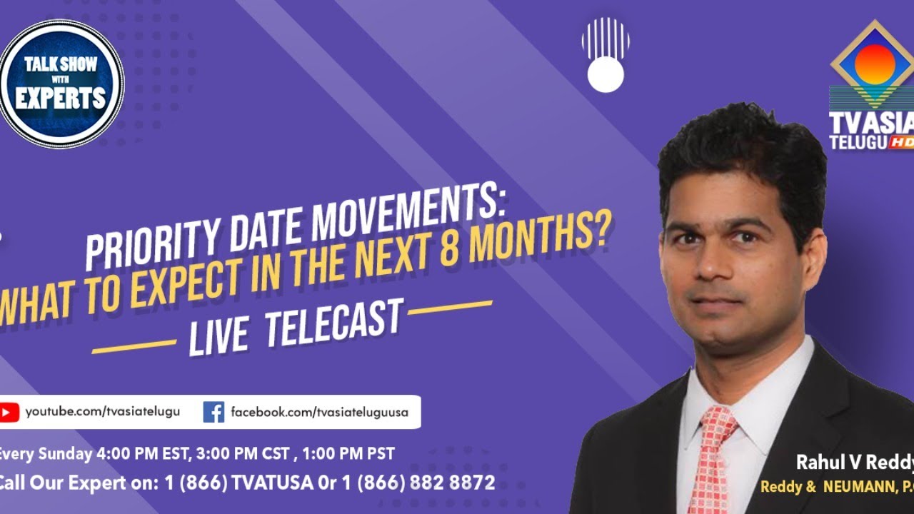Immigration Attorney | Priority Date Movements | Rahul V Reddy ...