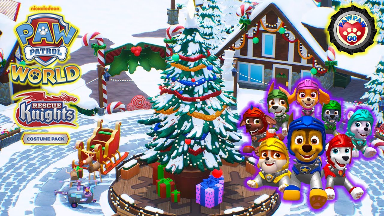 PAW Patrol World - Update Knight Pups & Pups Save Christmas 汪汪隊立大功世界 ...
