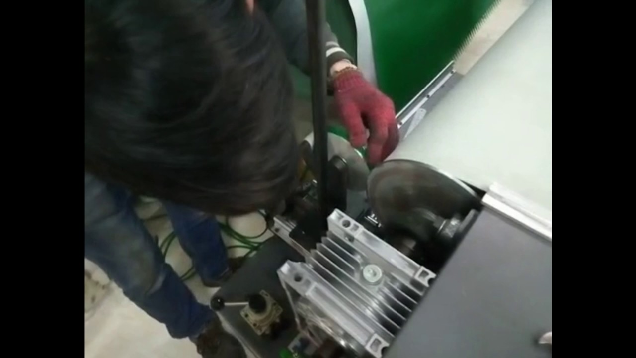 V guide Welding machine for grinding and welding PVC/PU conveyor belt ...