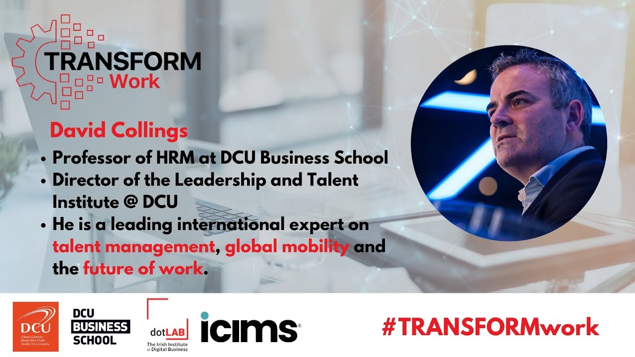 TRANSFORM WORK- DAY 1- Professor David Collings- 7TH OF DECEMBER 2020 ...