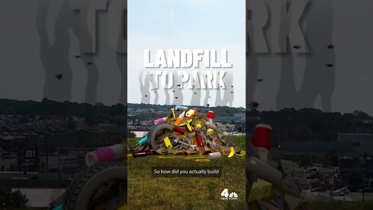 Once World's Largest Landfill Turns Into NYC's Largest Park #shorts ...
