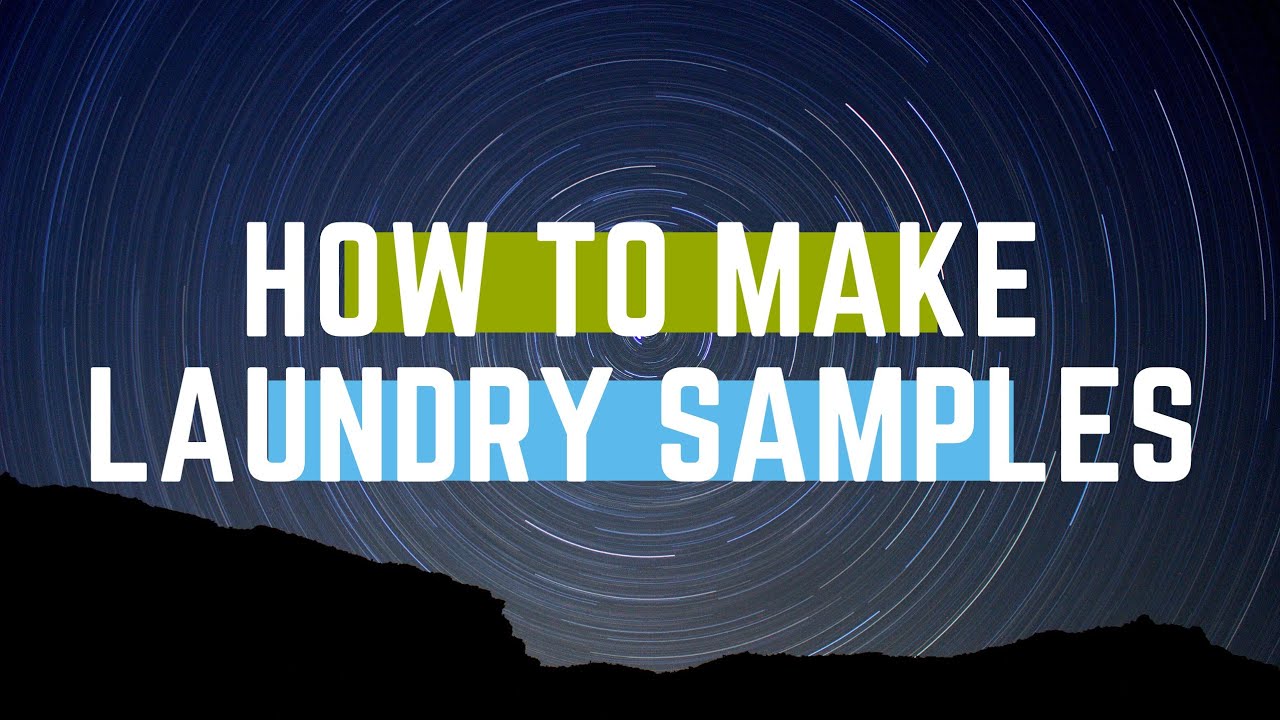 Laundry Samples - YouTube