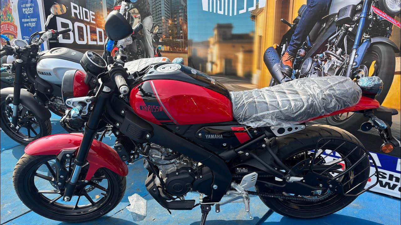 New Yamaha XSR155 First ride and first choice full Review - YouTube