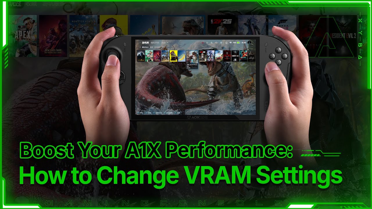 Boost Your A1X Performance How to Change VRAM Set - YouTube