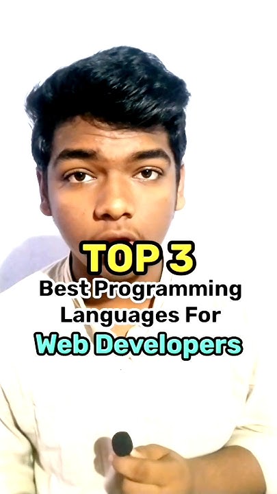 Top 3 Programming Languages For Web Developers #webdeveloper #webdevelopment #javascript - YouTube