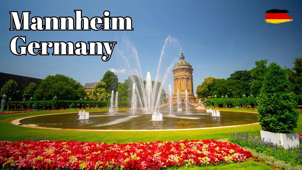 🇩🇪 Mannheim, Germany - Beautiful German Cities - Walking Tour full of Culture and History - YouTube