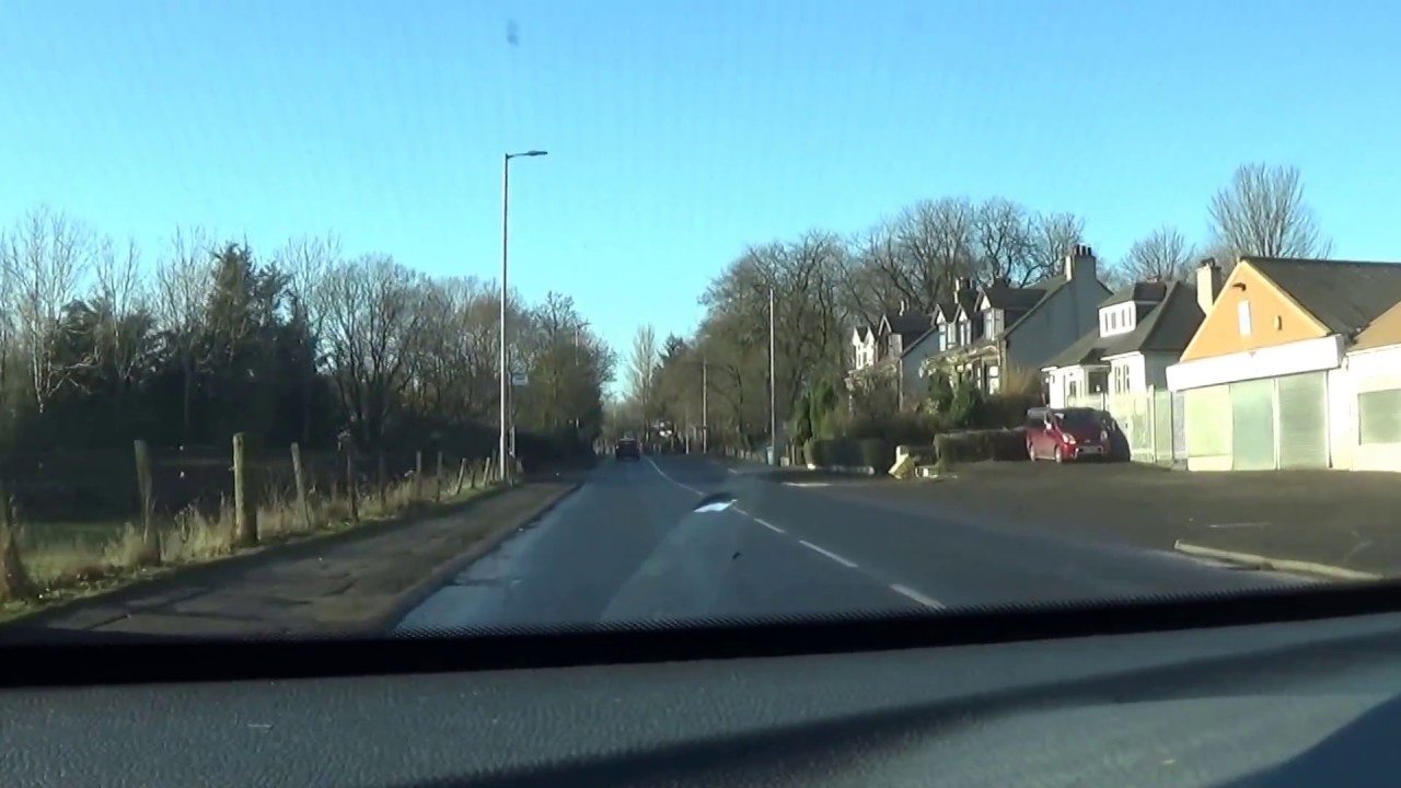 drive from Gartcosh to Muirhead past Mount Ellen. - YouTube