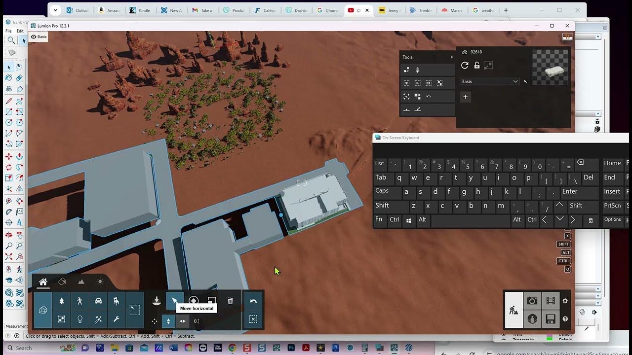 SketchUp 2024 importing Revit Garage then into Lumion 12 - YouTube