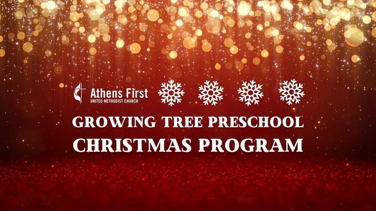 December 15th 2021 - Growing Tree Preschool Christmas Program - YouTube