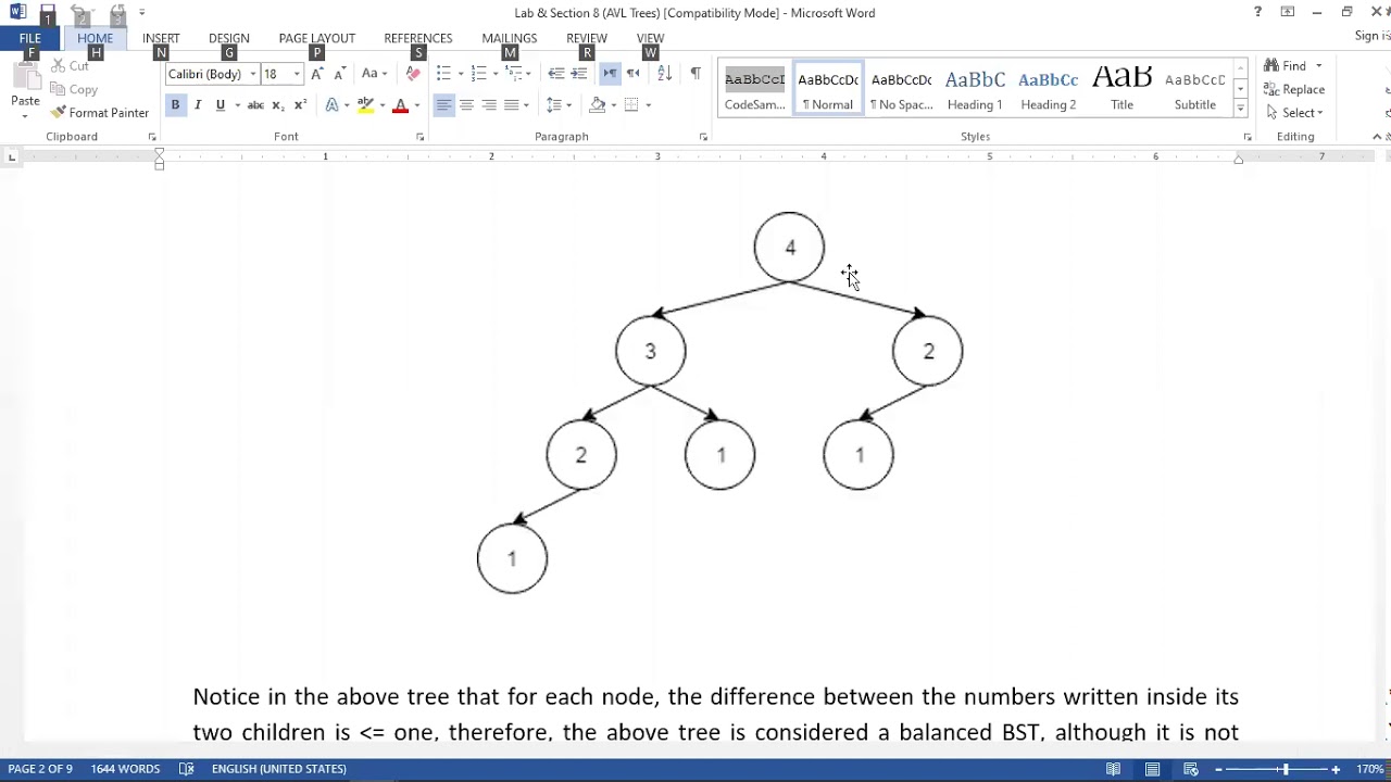 avl tree data structure Arabic - YouTube
