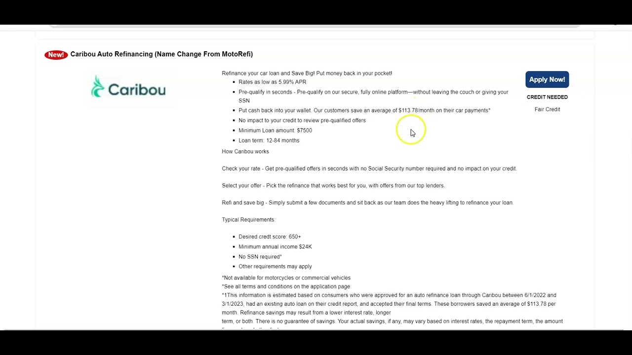 Caribou Auto Refinancing Review 2024 | Best Way to Lower Your Car ...
