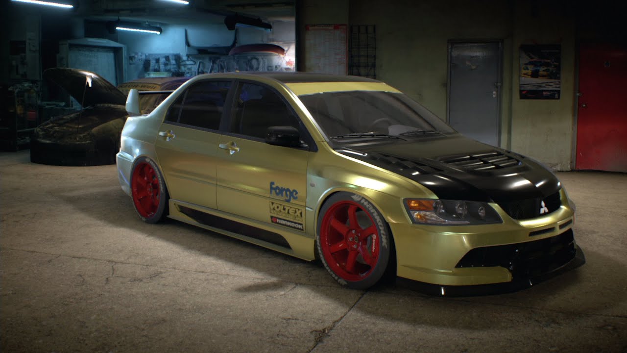 NEED FOR SPEED 2015 "Mitsubishi Lancer Evolution IX 9 MR customisation ...