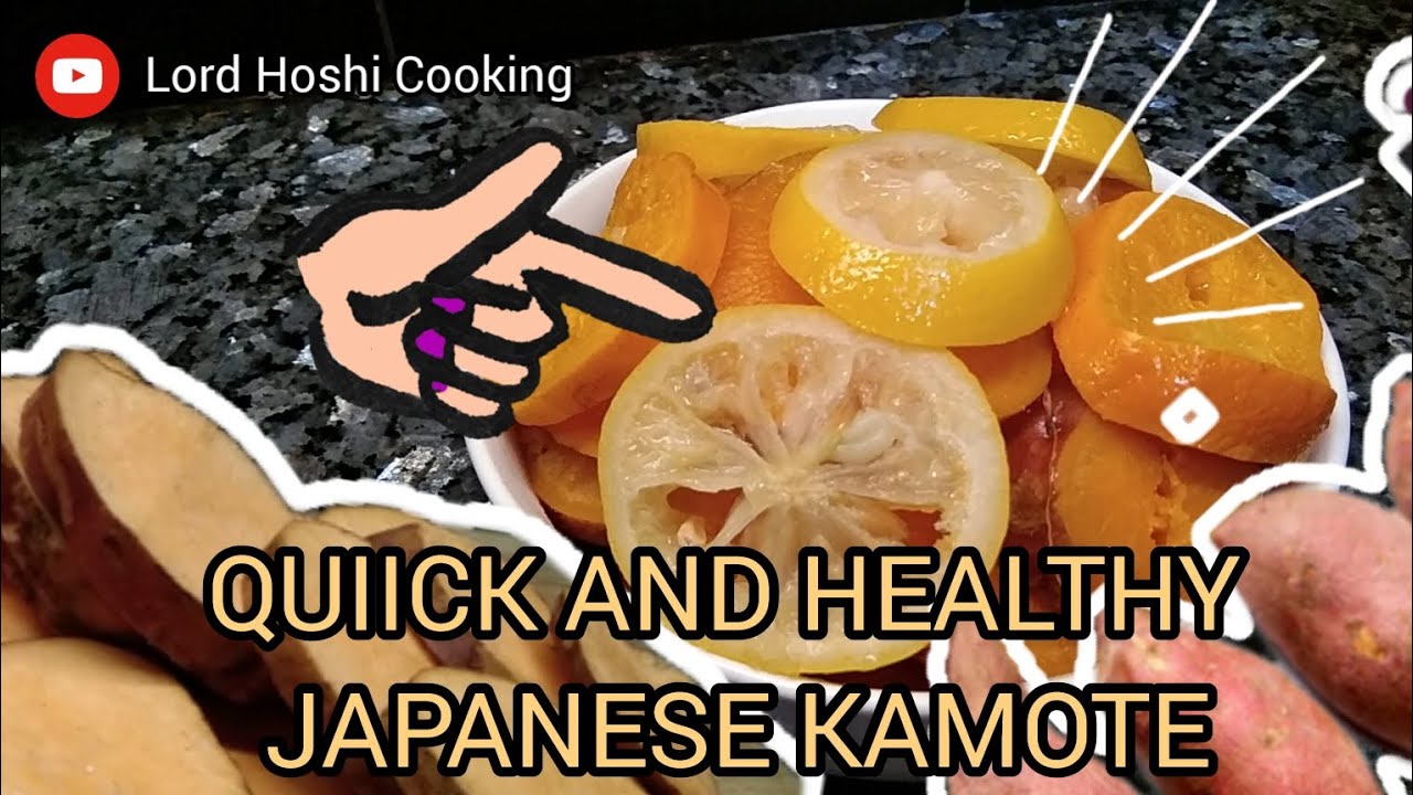 Masarap na Kamote (Japanese sweet potato ) in lemon, ponkan and honey ...