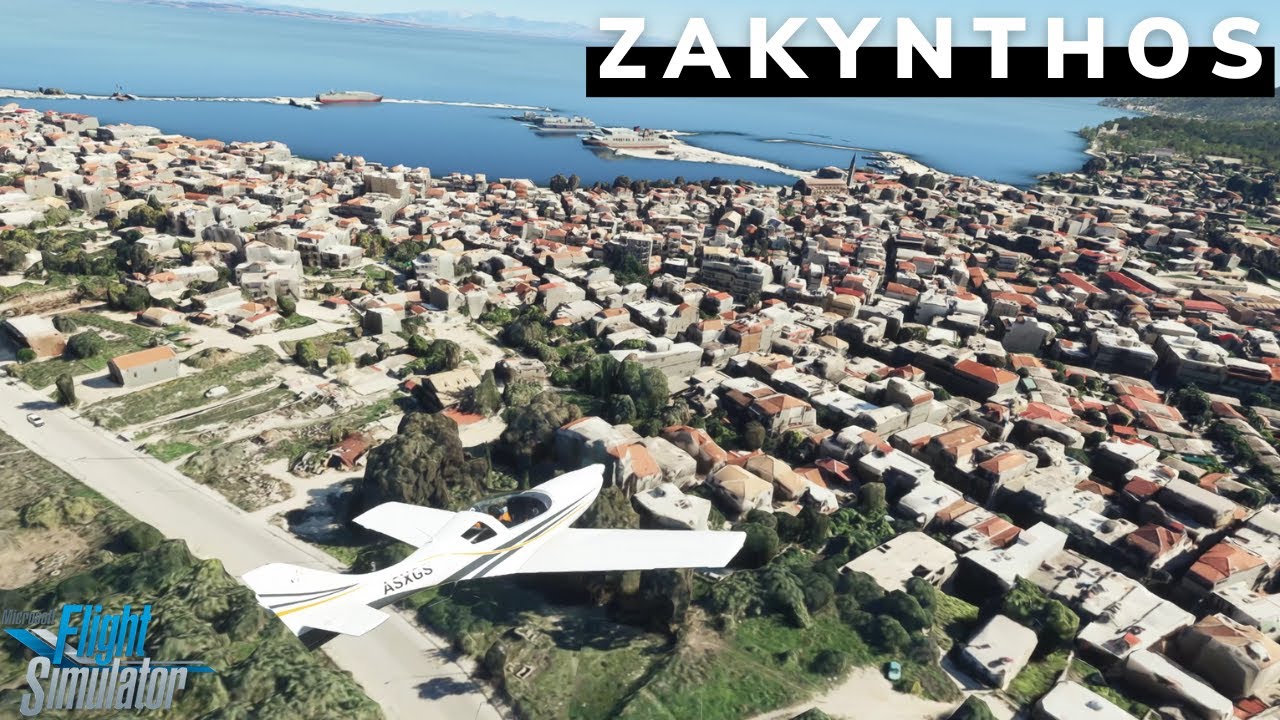 #FS2020 - Zakynthos (Greece) #mods - YouTube
