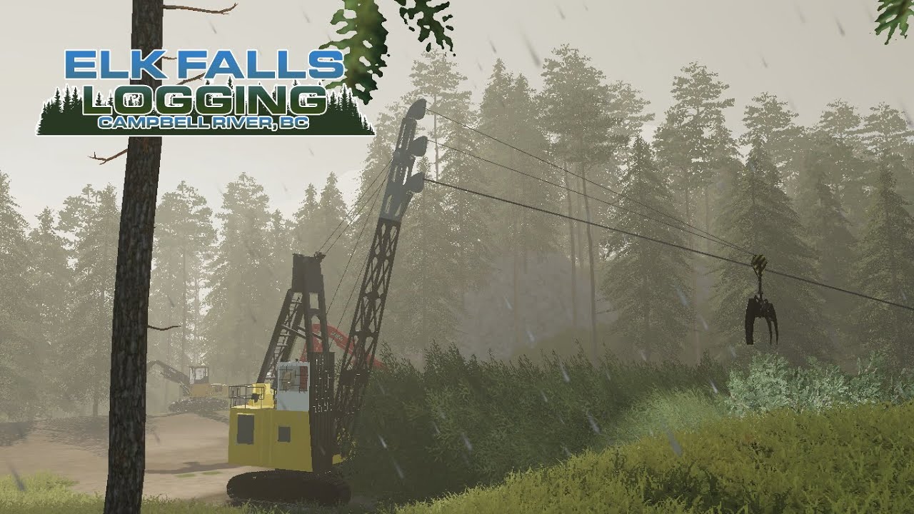 FS19 Logging - Grapple Yarding on Rogue River - YouTube