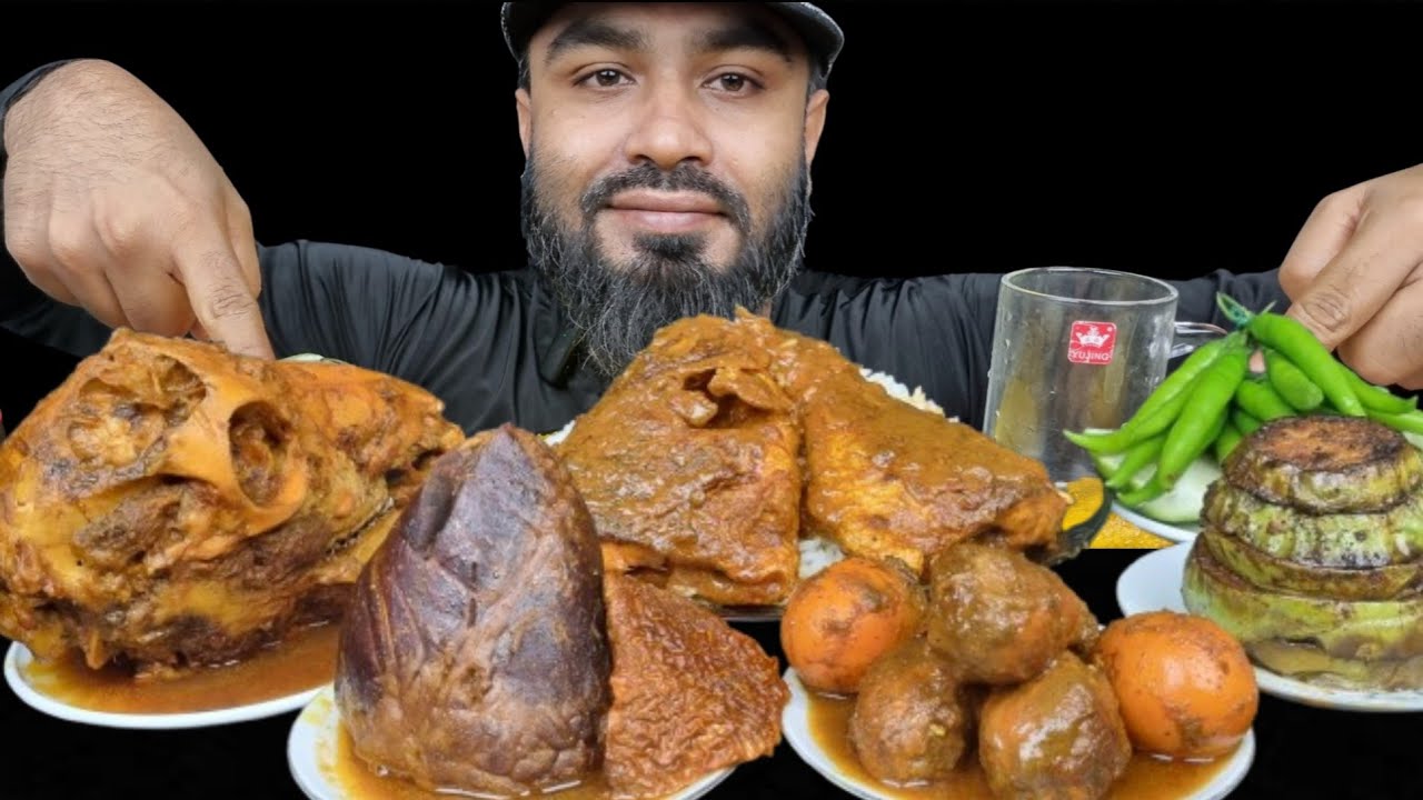 Spicy Ox Heart Curry, Goat Head, Mutton Lungs, Full Fish Curry, Chicken ...