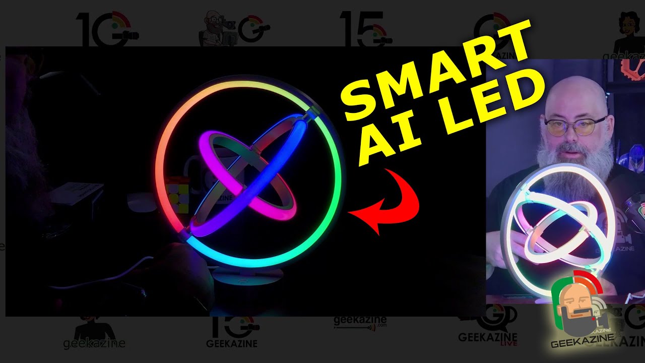 Decorative Smart AI LED Light from LePro TB1 - YouTube