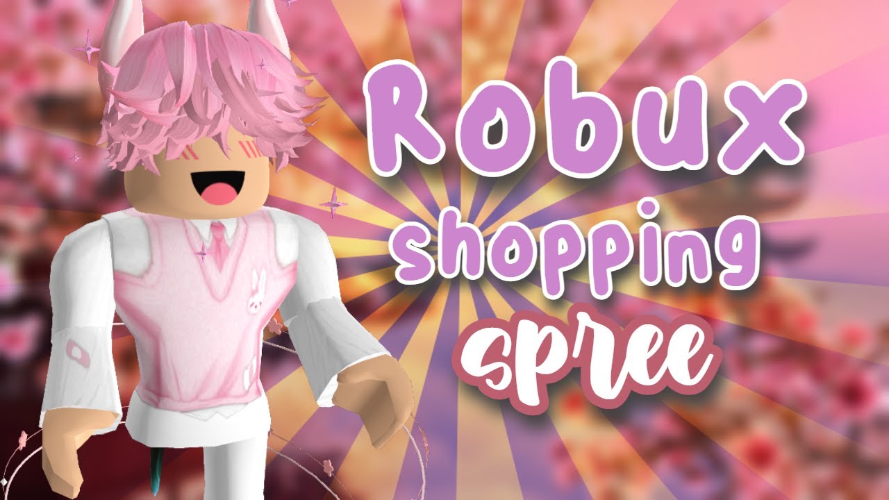 1.2K+ Robux Shopping Spree!! - YouTube