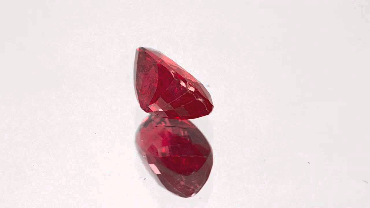 3.59-Carat Unheated Rich Velvety Pinkish Red Tajikistan Ruby - YouTube
