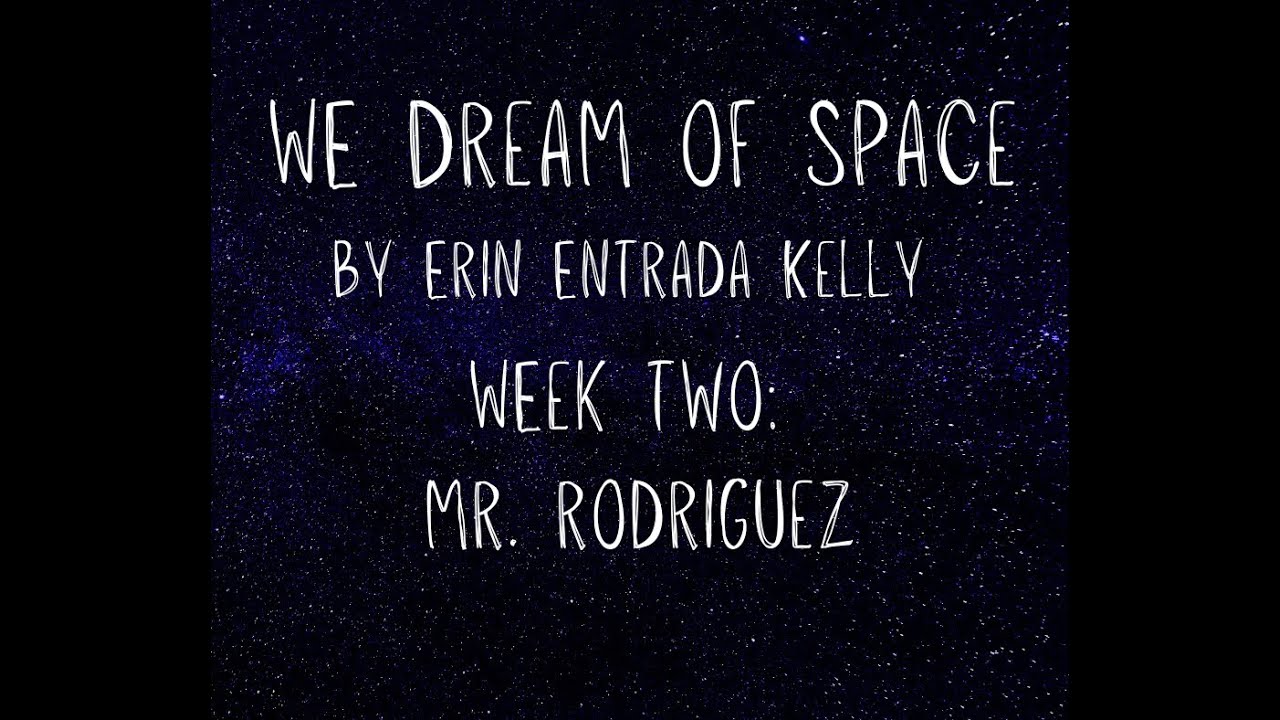 One School One Book: We Dream of Space Week 2 - YouTube