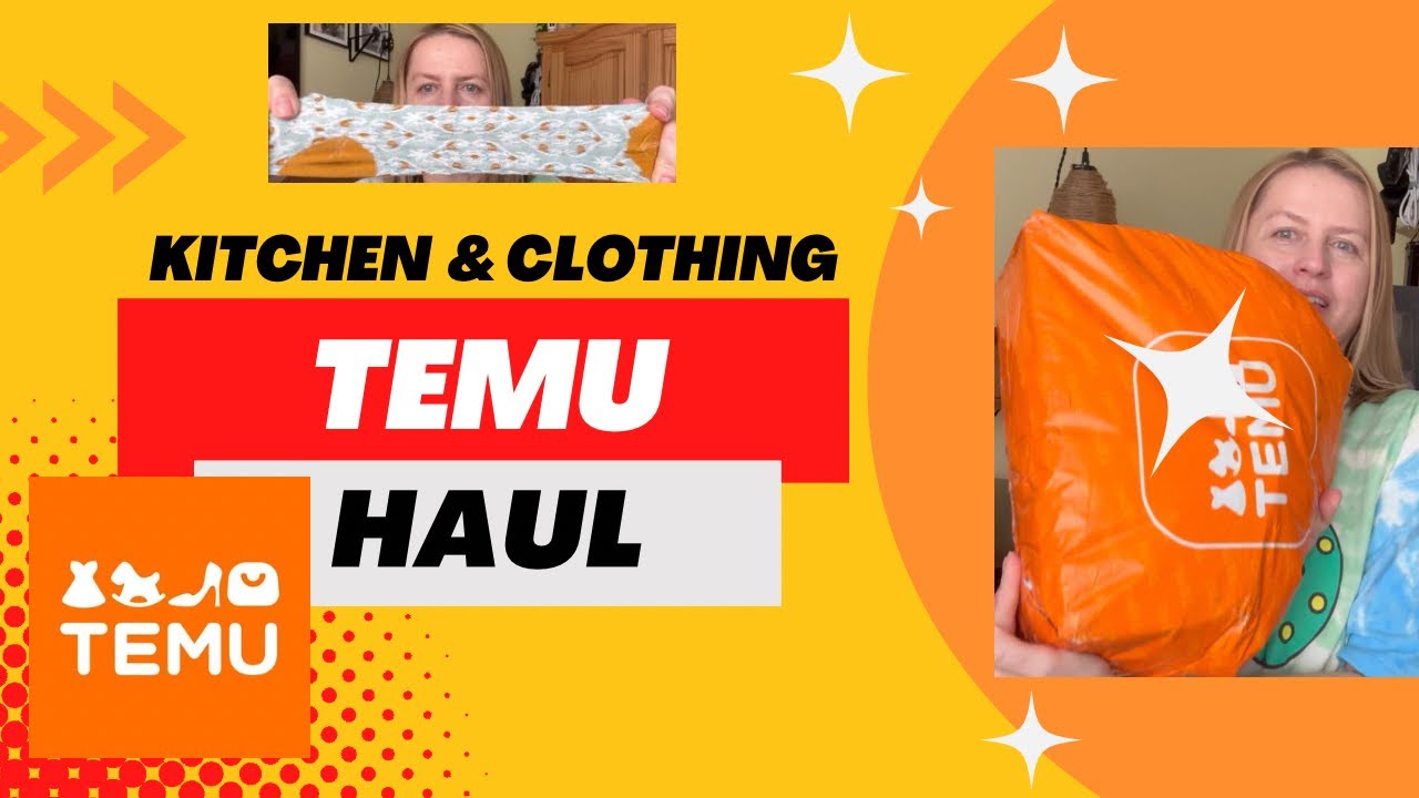 Temu Haul | Kitchen & Clothing Items - YouTube