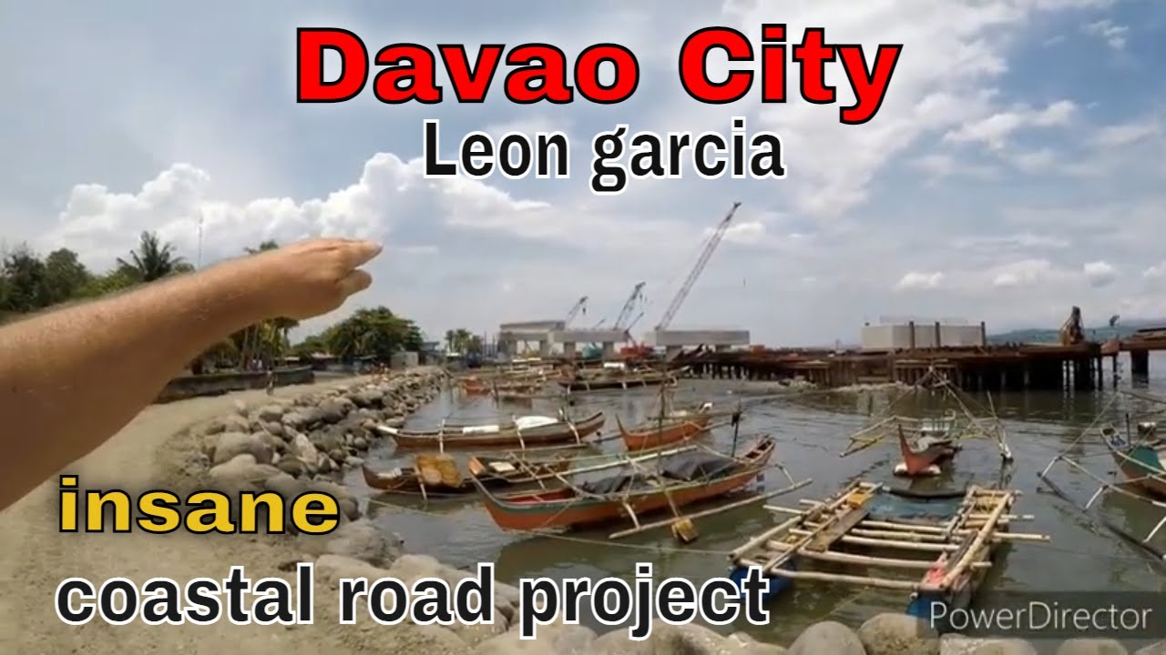 UPDATE STA ANA WHARF NEW COASTAL ROAD BRIDGE DAVAO CITY ph - YouTube