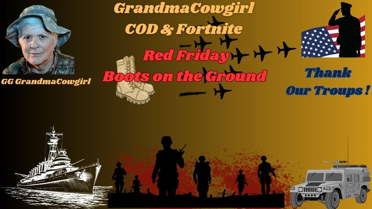 Red Friday GrandmaCowgirl & Ohana Cod Lets Go!!!! - YouTube