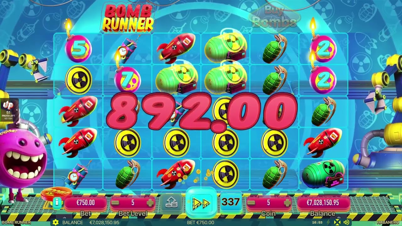 Bomb Runner- Habanero Video Slot #habaneroslot#habanerodemo# ...